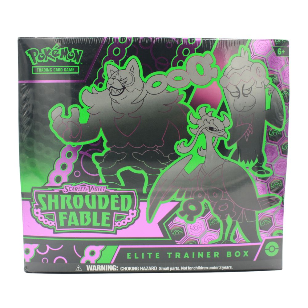 SCARLET & VIOLET - SHROUDED FABLE - ELITE TRAINER BOX - Silver Toy Shop