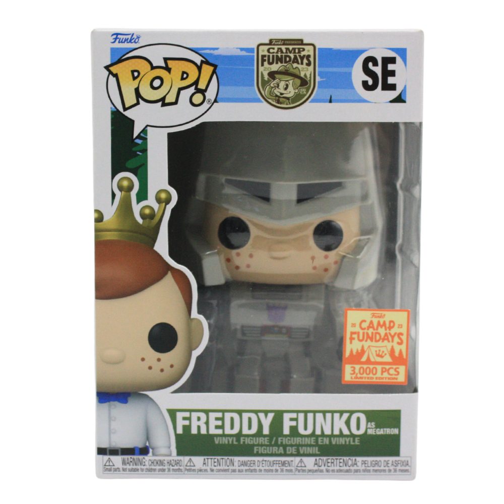 SE - FREDDY FUNKO (AS MEGATRON) - 2023 CAMP FUNDAYS LIMITED EDITION ...